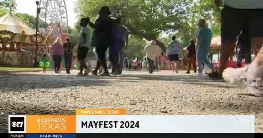 Mayfest kicks off in Fort Worth - CBS Texas