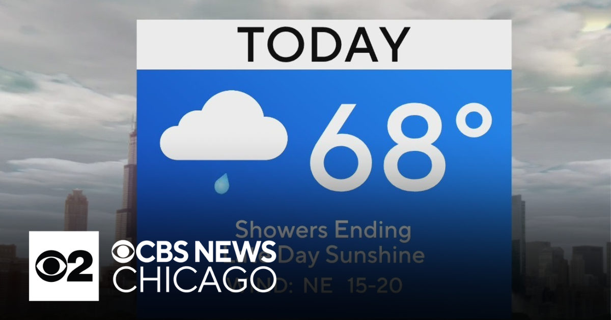 Cloudy afternoon Friday in Chicago - CBS Chicago