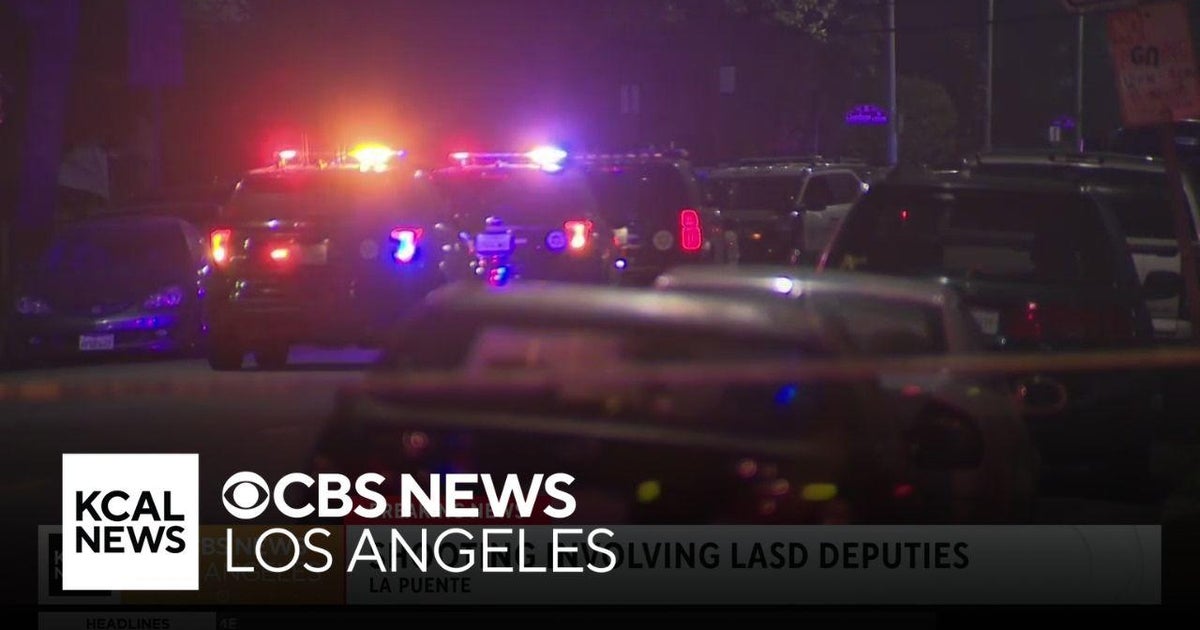 Deputy shooting investigation in La Puente - CBS Los Angeles