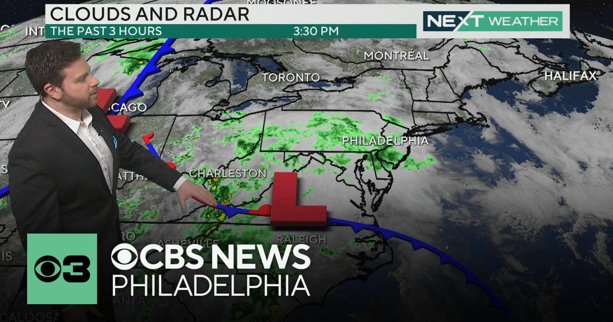 NEXT Weather: Improving weather for the run - CBS Philadelphia