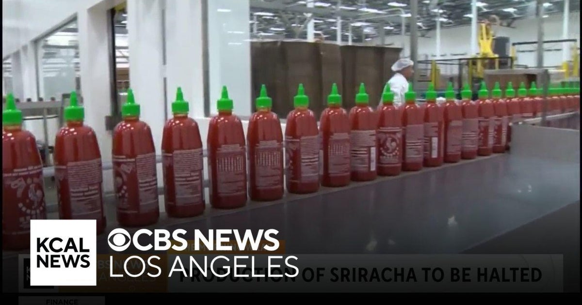 Sriracha production is halted until after Labor Day - CBS Los Angeles