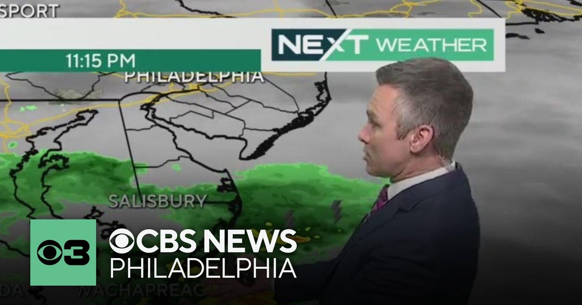 NEXT Weather: Morning showers for Tuesday - CBS Philadelphia
