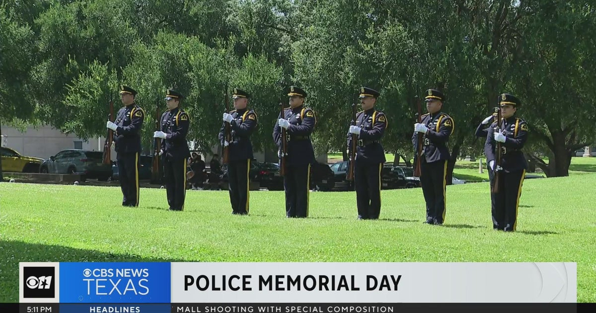 Fallen Dallas officers honored on Police Memorial Day - CBS Texas