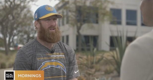 New Charger Hurst telling his story to promote good mental health - CBS ...