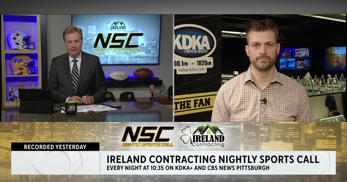 Ireland Contracting Nightly Sports Call: May 7, 2024 - CBS Pittsburgh