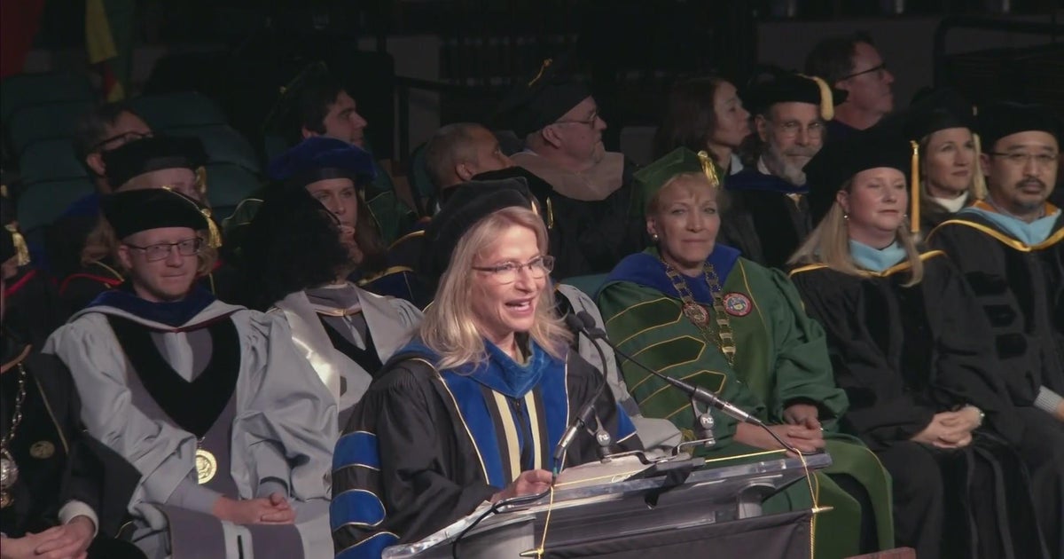 Protest briefly disrupts CU Denver graduation ceremony - CBS Colorado