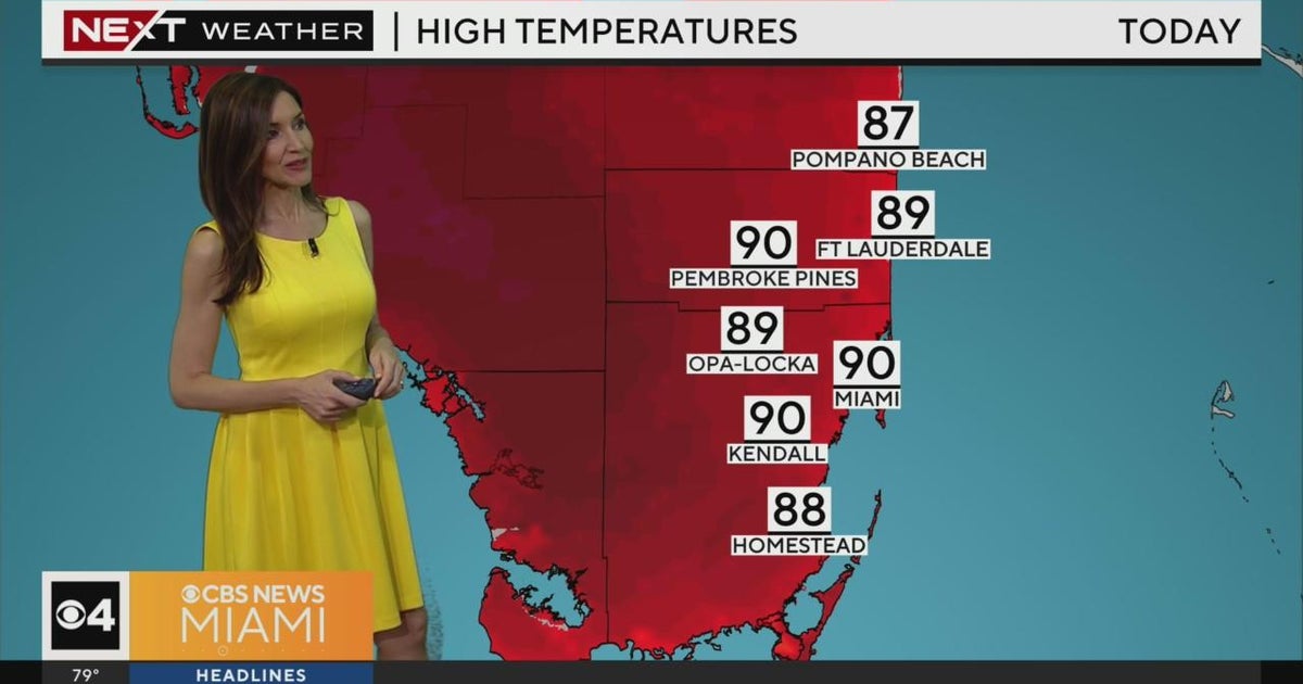 South Florida Weather for Monday 5/13/2024 5AM - CBS Miami