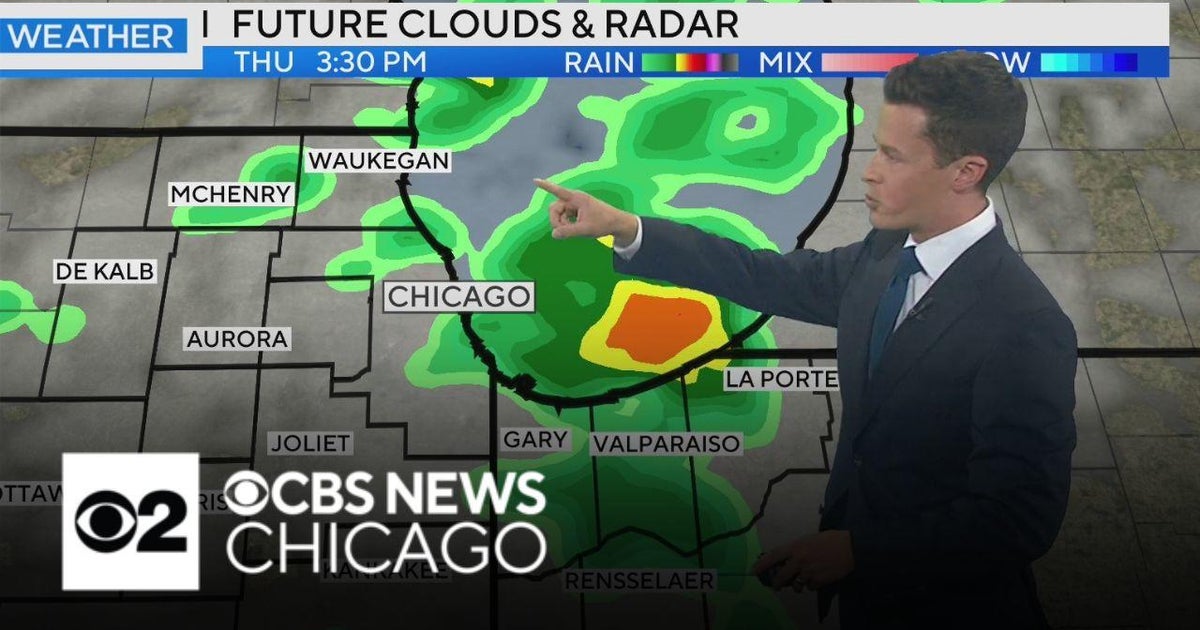Showers to start the weekend in Chicago - CBS Chicago