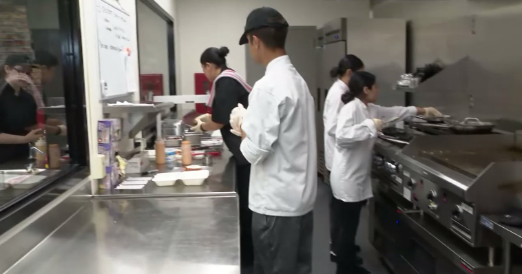 Student-run café opens at Centennial High School in Corona - CBS Los ...