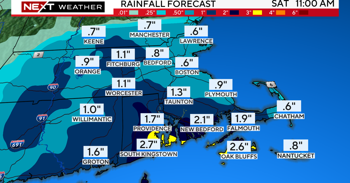Moderate to heavy rain could lead to some minor flooding in ...