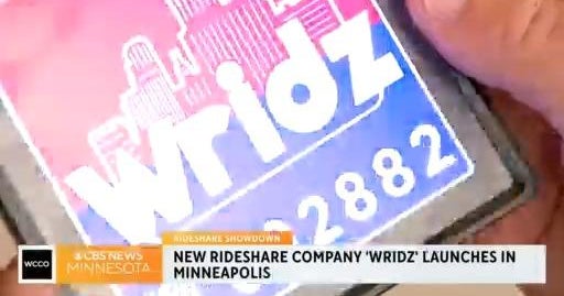 Wridz seeks to fill possible rideshare void in Minneapolis - CBS Minnesota