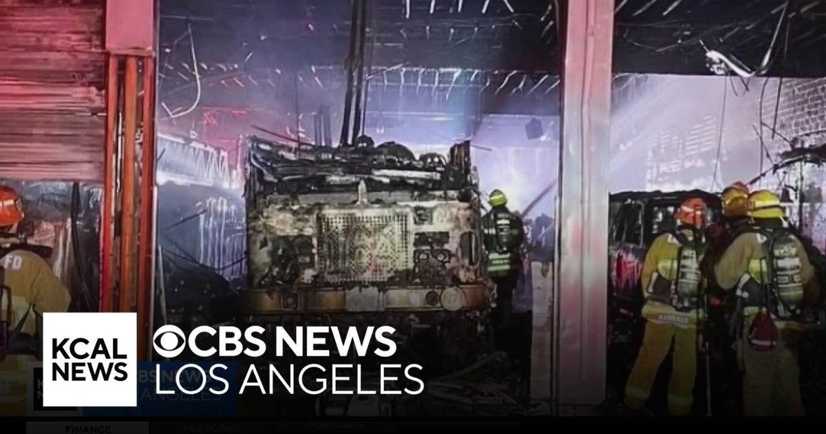 Raising funds for Huntington Park Fire Station 164 - CBS Los Angeles