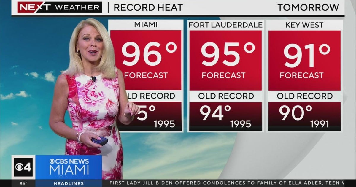 Miami weather for Wednesday 5/15/24 11PM - CBS Miami