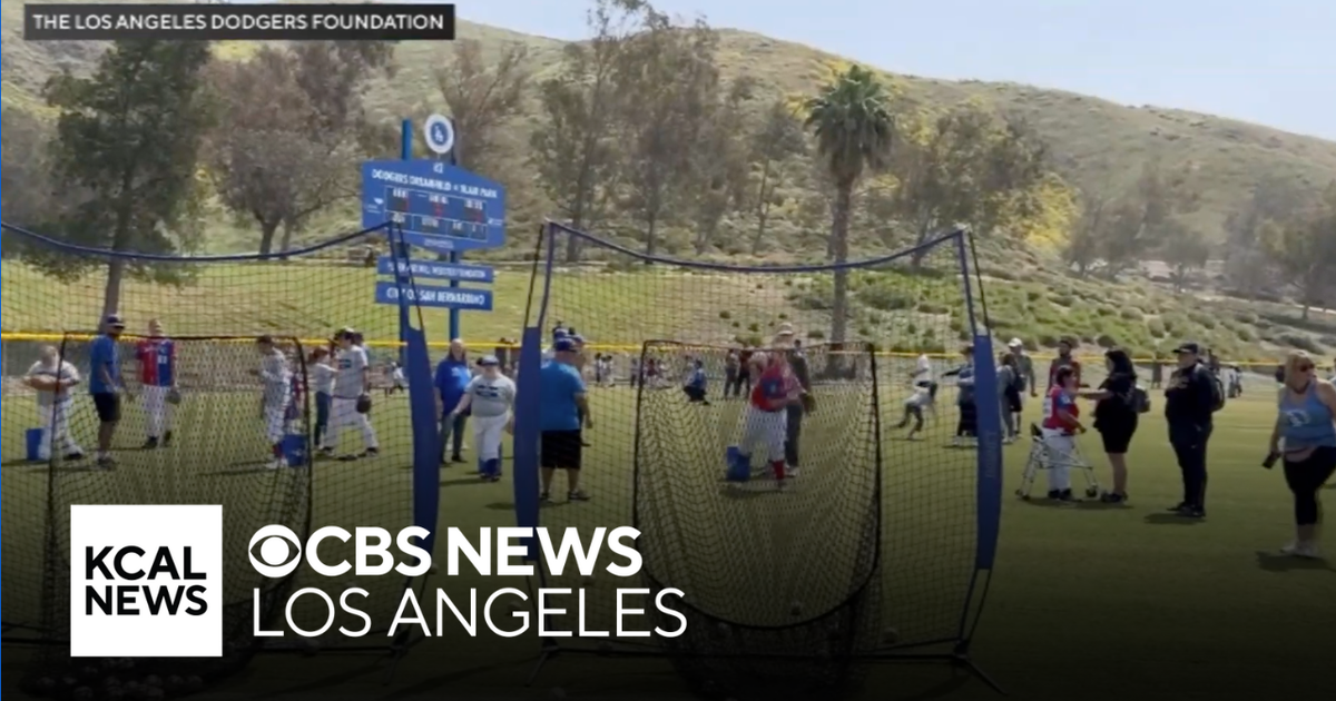 Three Dodgers Dreamfields opened in San Bernardino - CBS Los Angeles