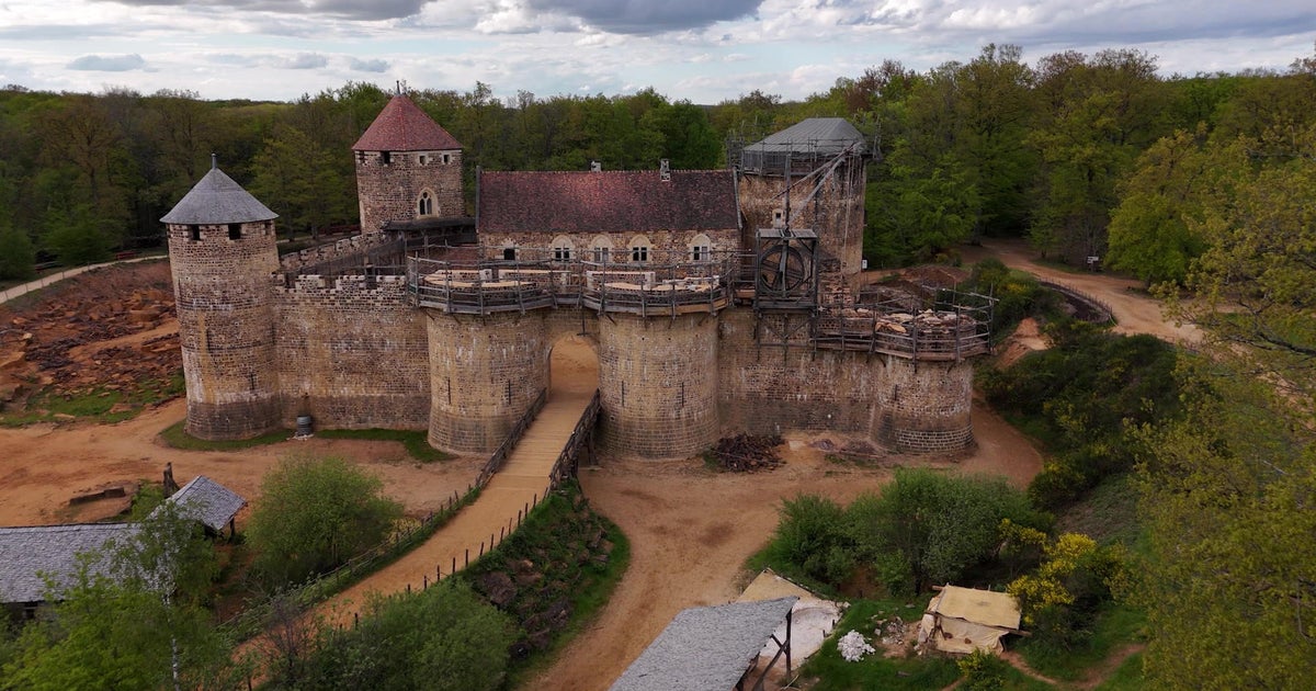 Building a medieval castle from scratch - CBS News