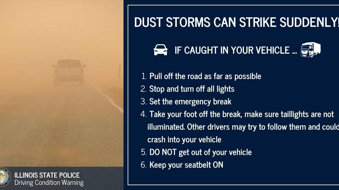 Dust Storm Near Springfield