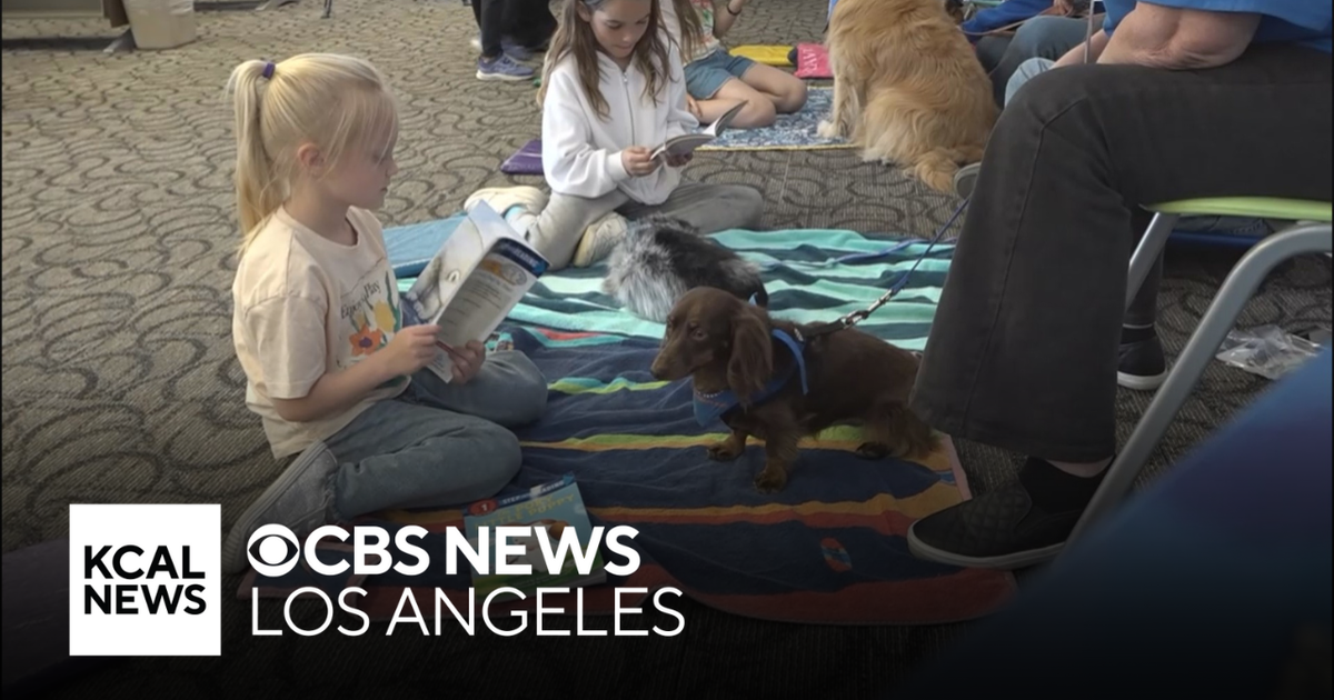 Helping kids get over their fear of reading out loud through "canine ...