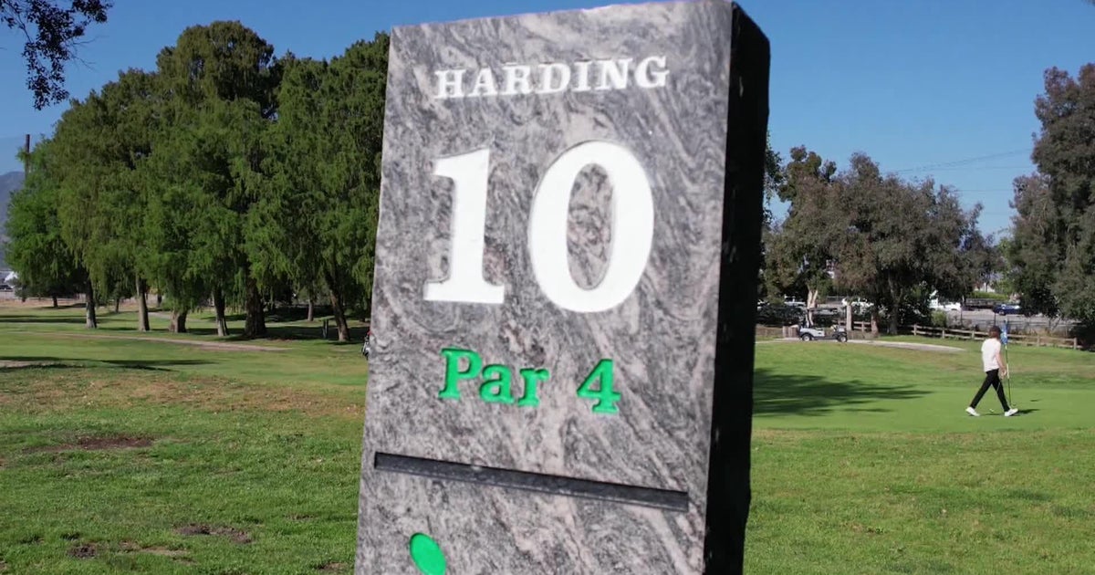 Help from the Pro: Harding's 10th Hole - CBS Los Angeles