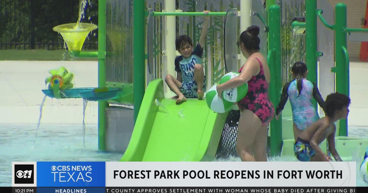 Forest Park pool reopens in Fort Worth - CBS Texas