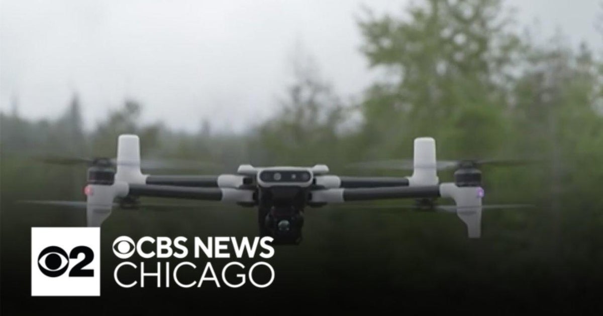 Drones may someday be first at the scene of an emergency call - CBS Chicago