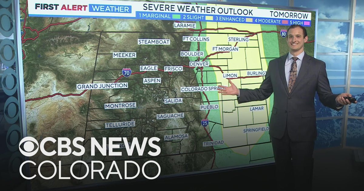 Active weather and storms through Thursday across Colorado - CBS Colorado