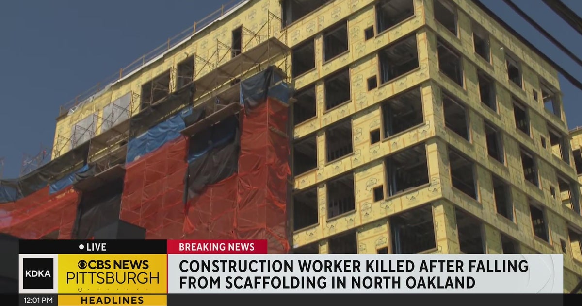 Construction worker dies after fall from site in Oakland - CBS Pittsburgh