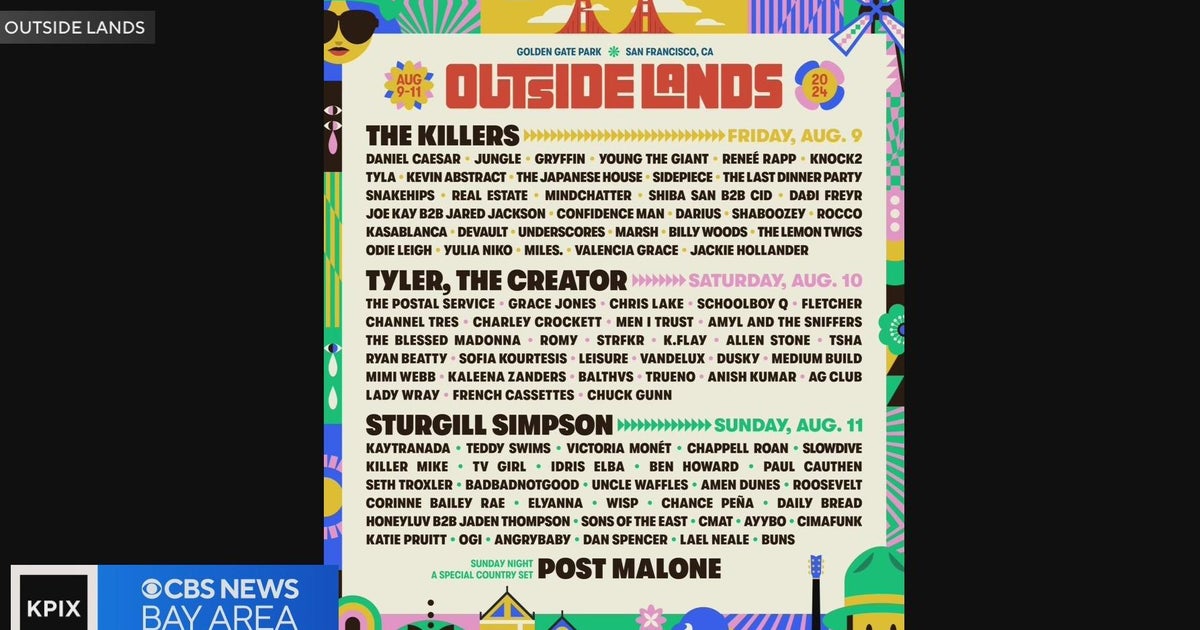 Single day tickets for Outside Lands go on sale after daily line ups announced