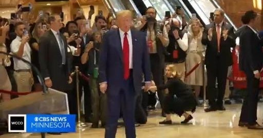 Trump speaks out after historic felony conviction - CBS Minnesota