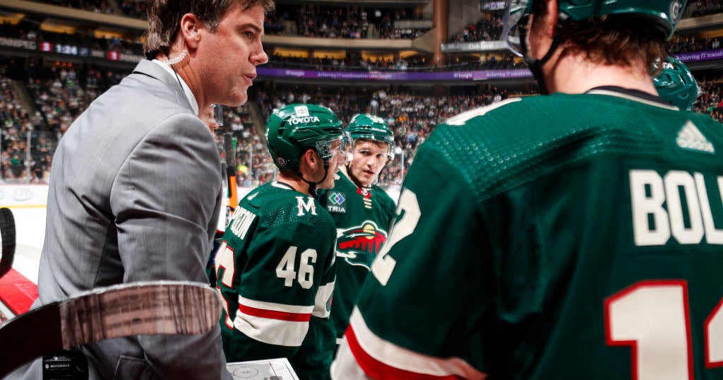 Wild assistant coach Darby Hendrickson fired by GM Bill Guerin - CBS ...
