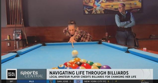 Local billiards champ using "hobby" to power through life - CBS Los Angeles