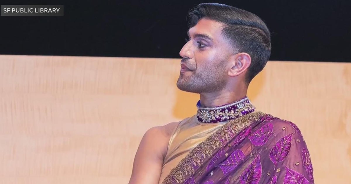 Bay Area drag performer blends Bollywood flair with American pop - CBS ...