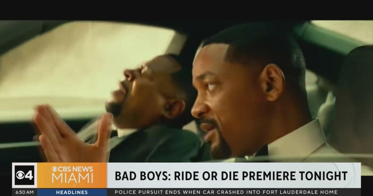 Bad Boys: Ride or Die premieres Wednesday night in Miami - CBS Miami