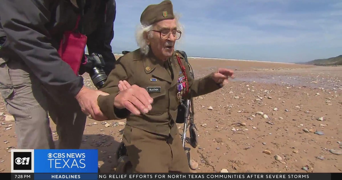 North Texas hero recollects D-Day: Looking back - CBS Texas