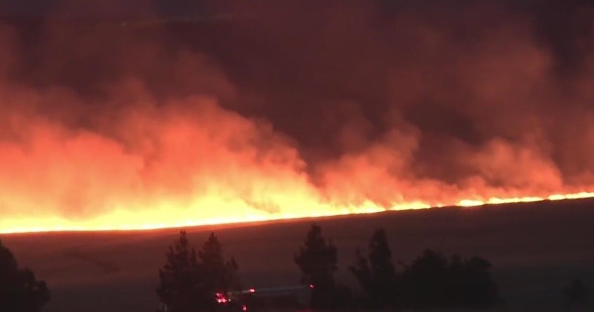 Experts weigh impact of wet winter, heat wave on wildfire season - CBS ...