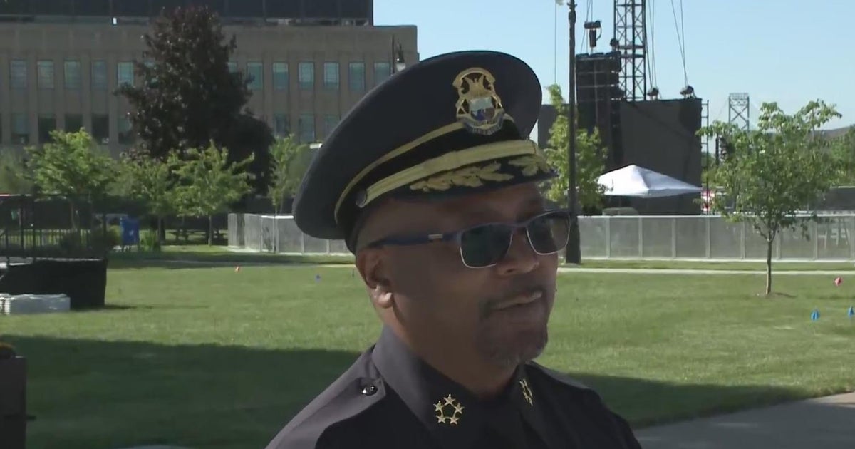 Detroit Police Chief James White discusses security ahead of Michigan ...