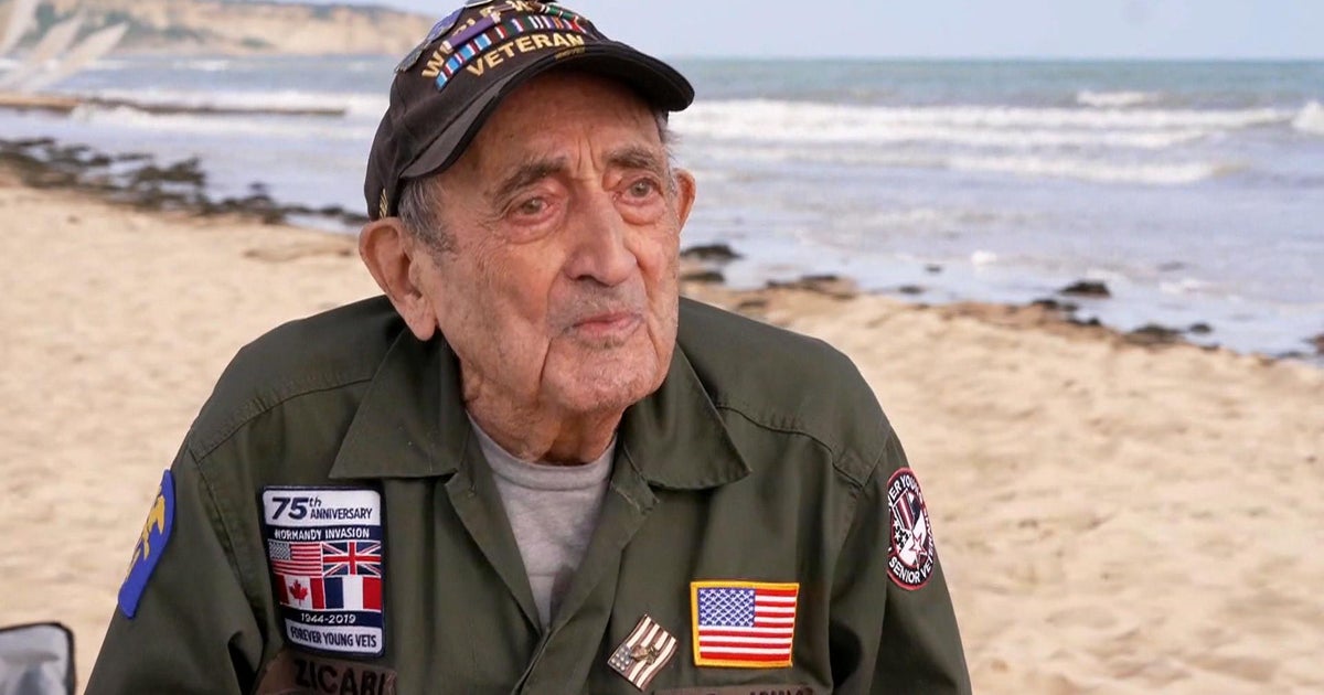 Veteran describes living through D-Day - CBS News