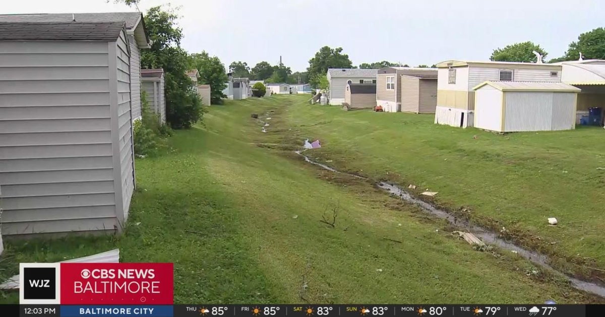 Middle River community devastated by Maryland storm damage - CBS Baltimore