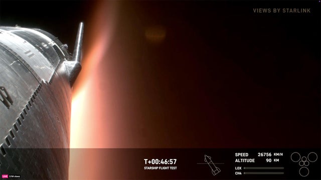 spacex test flight today