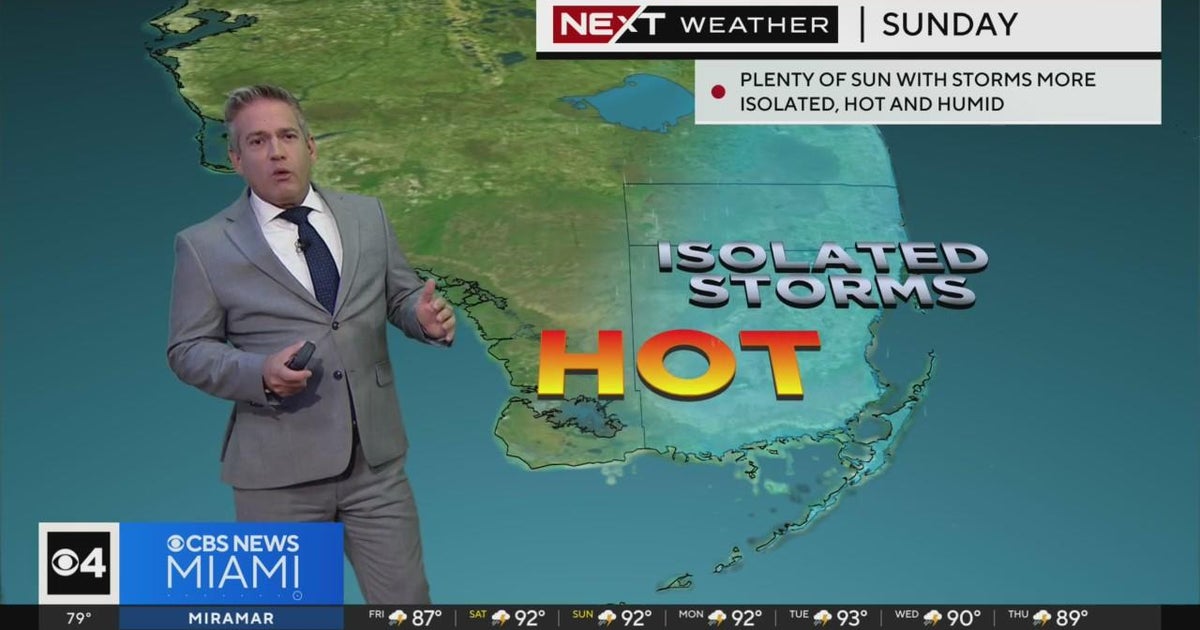 South Florida weather for Friday 6/7/24 5PM - CBS Miami