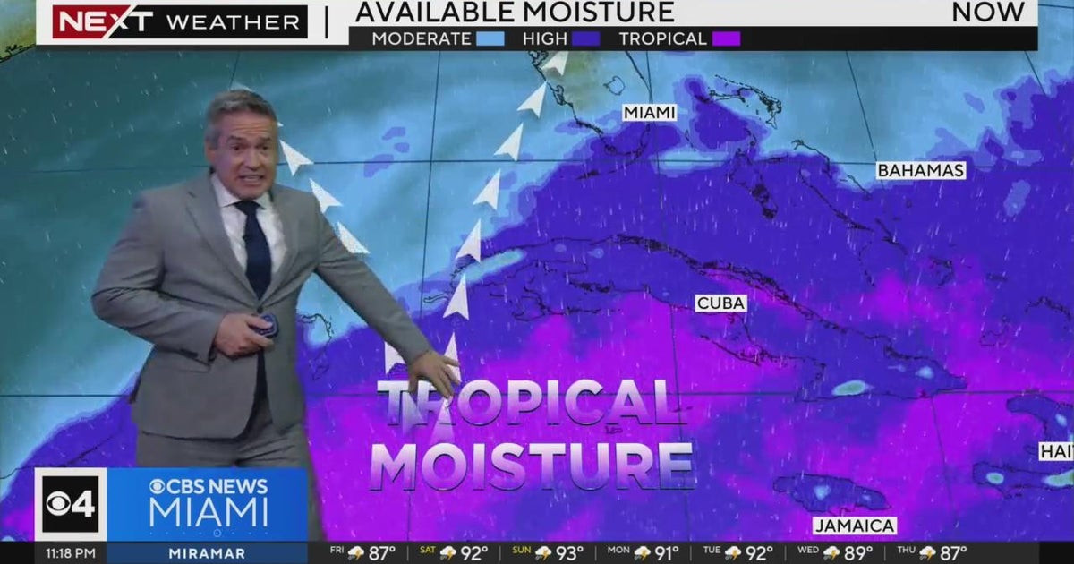 South Florida weather for Friday 6/7/24 11PM - CBS Miami