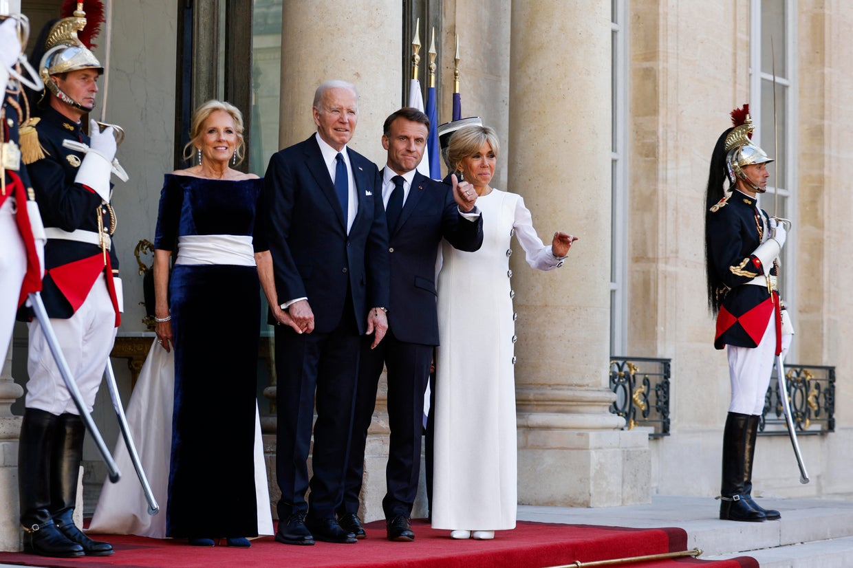 A look in photos as the Bidens attend French state dinner marking 80th ...