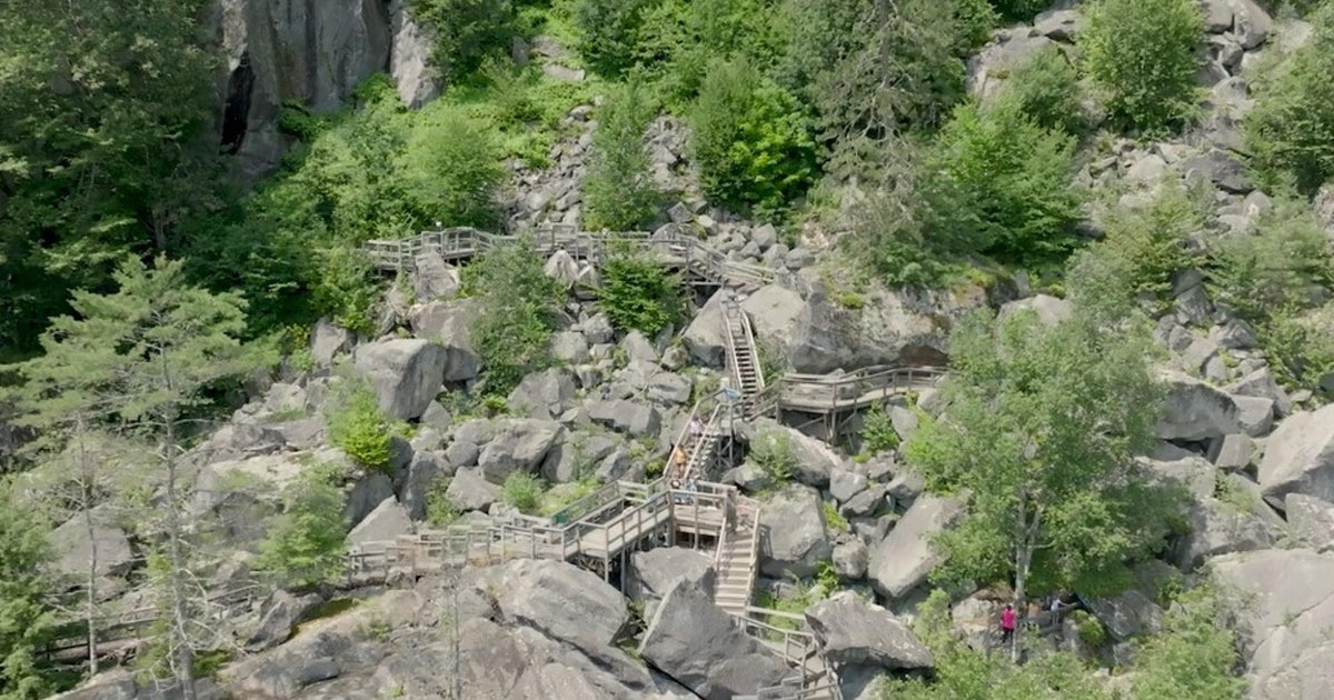 Explore Ice Age caves and the surrounding nature at the Polar Caves in ...