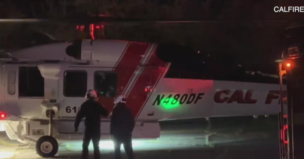 Cal Fire crews undergoing training to battle nighttime blazes - CBS San ...