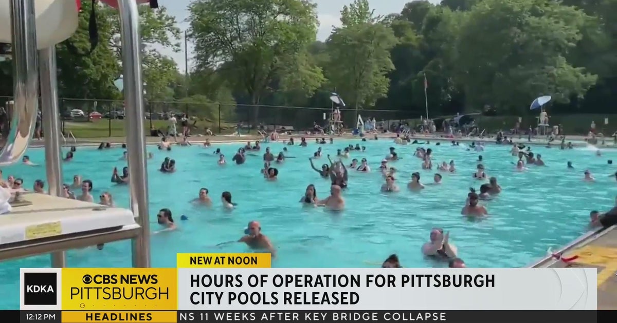 City of Pittsburgh to open several pools this weekend - CBS Pittsburgh