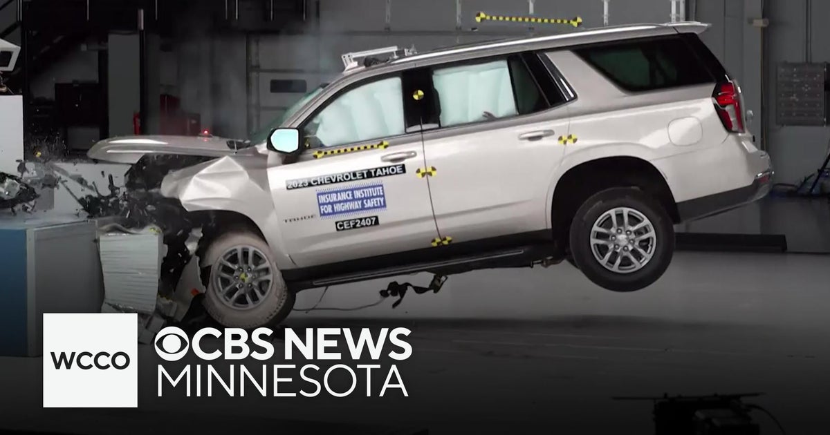 New crash test results for nation’s top-selling SUVs - CBS Minnesota