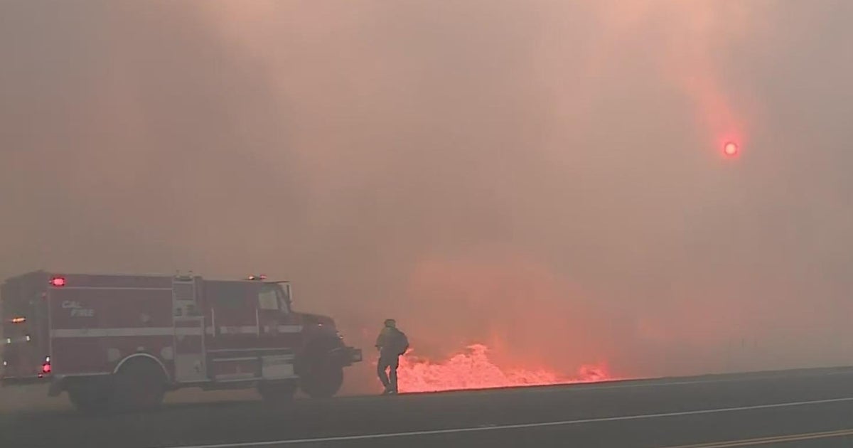 Aero Fire surpasses 5,000 acres burned in Calaveras County - CBS Sacramento