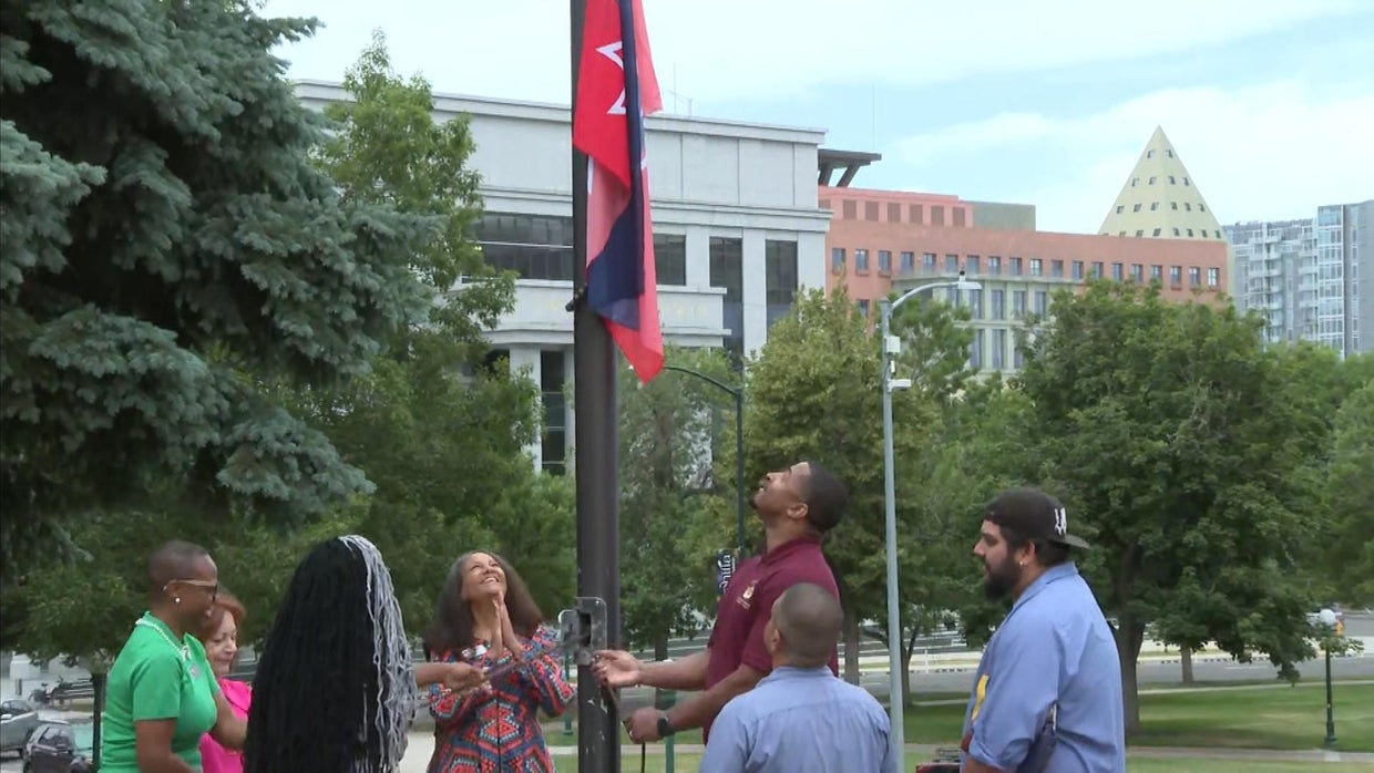 Flag raised at Colorado State Capitol in recognition of Juneteenth ...