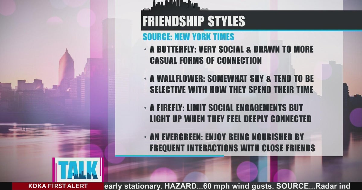 NY Times quiz explores friendship styles - CBS Pittsburgh