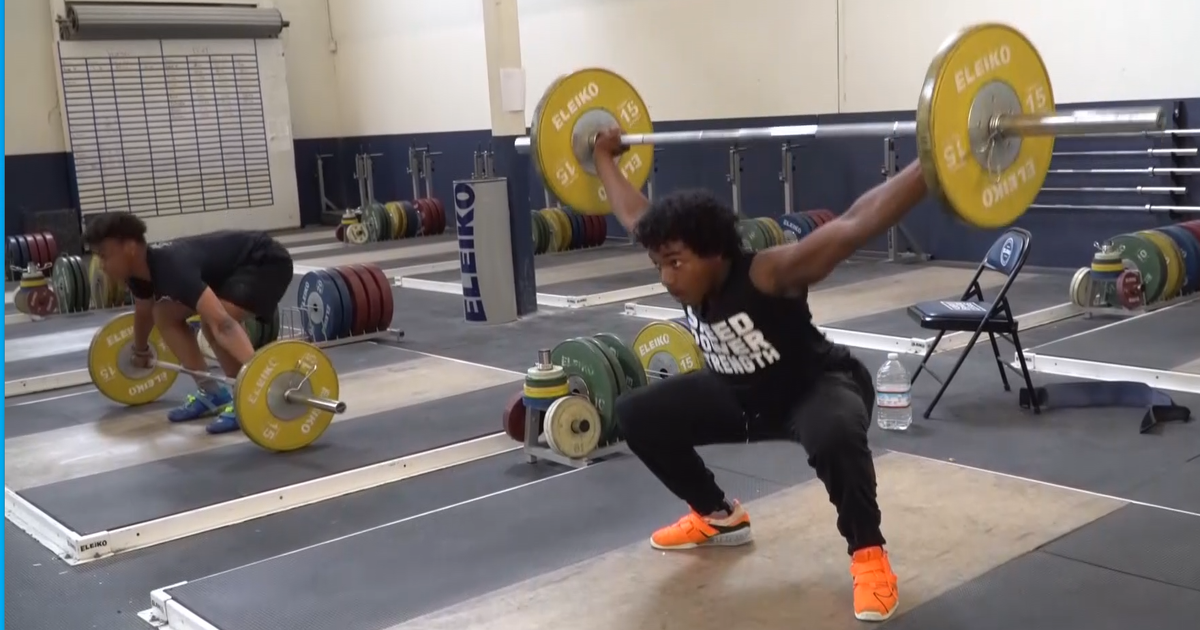 2 teen weightlifters from Oakland focus on future Olympic glory - CBS ...