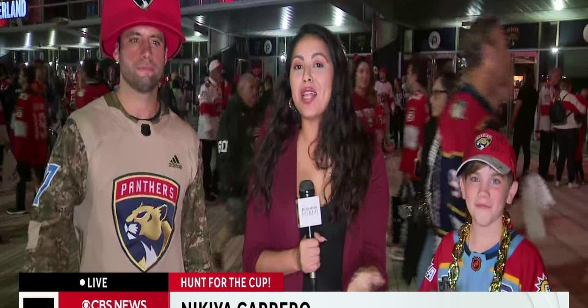 Panthers drop game 5 to the Oilers, fans still hopeful - CBS Miami